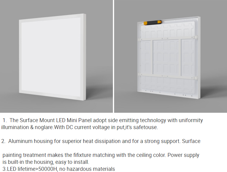 Surface Mount Backlite Ceiling Light | Dolight Led Panel