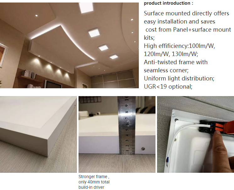 Surface Mount Backlite Ceiling Light | Dolight Led Panel