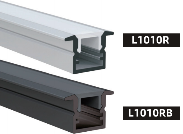 Profile Aluminium Recessed 10x10mm | Dolight Led Panel