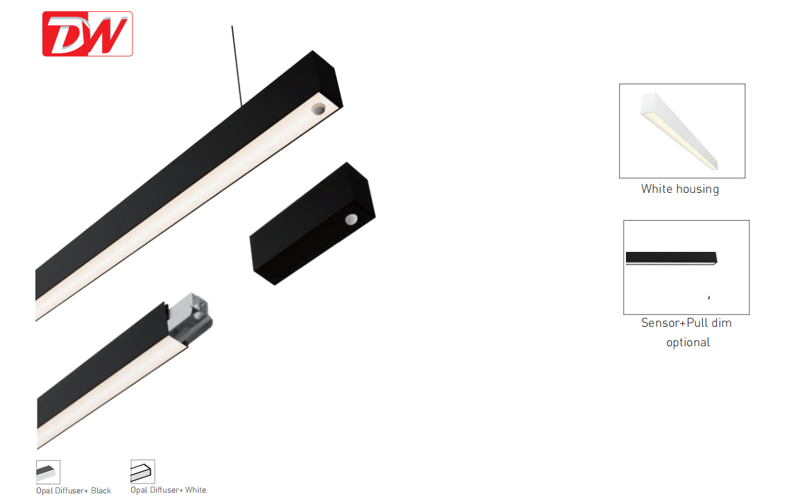 Custom L50 Sensor Linear Light Manufacturer | Dolight Led Panel